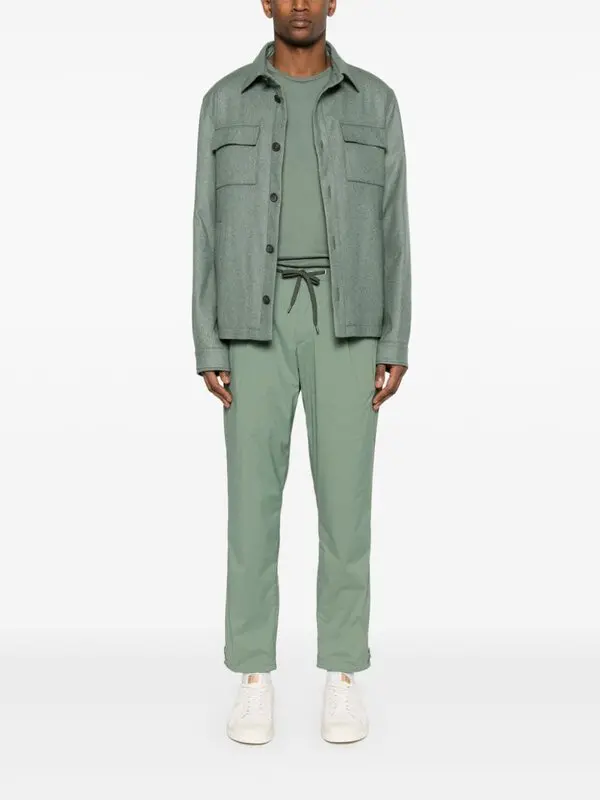 Herno Button-up Brushed Shirt Jacket