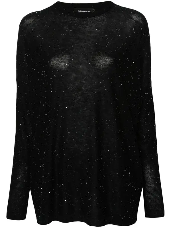 Fabiana Filippi Sequin-embellished Jumper