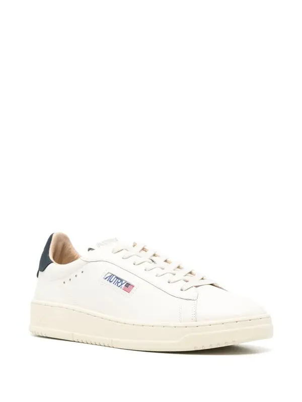 AUTRY Logo-appliqué Leather Sneakers