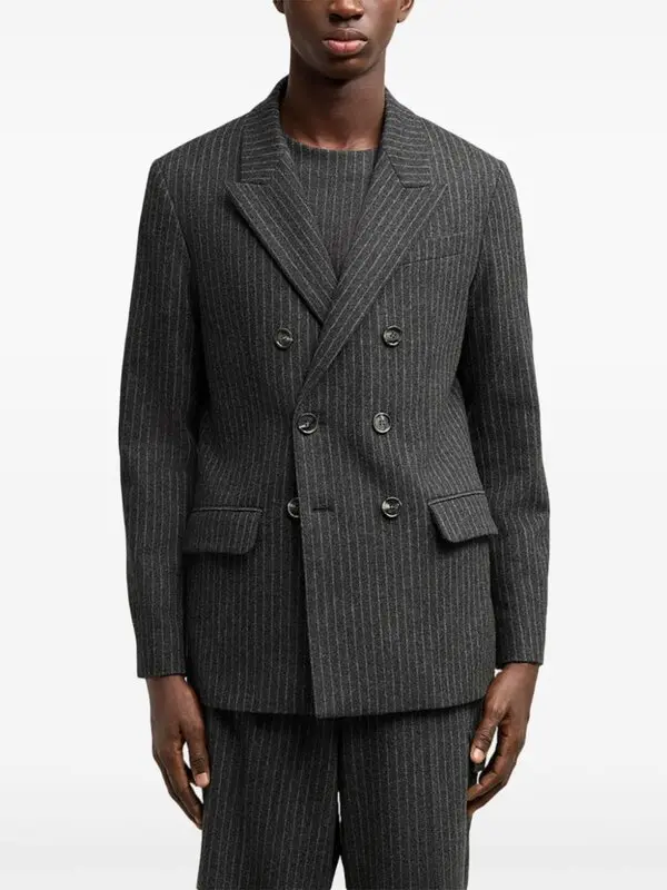 Ami Double-breasted Wool Blazer