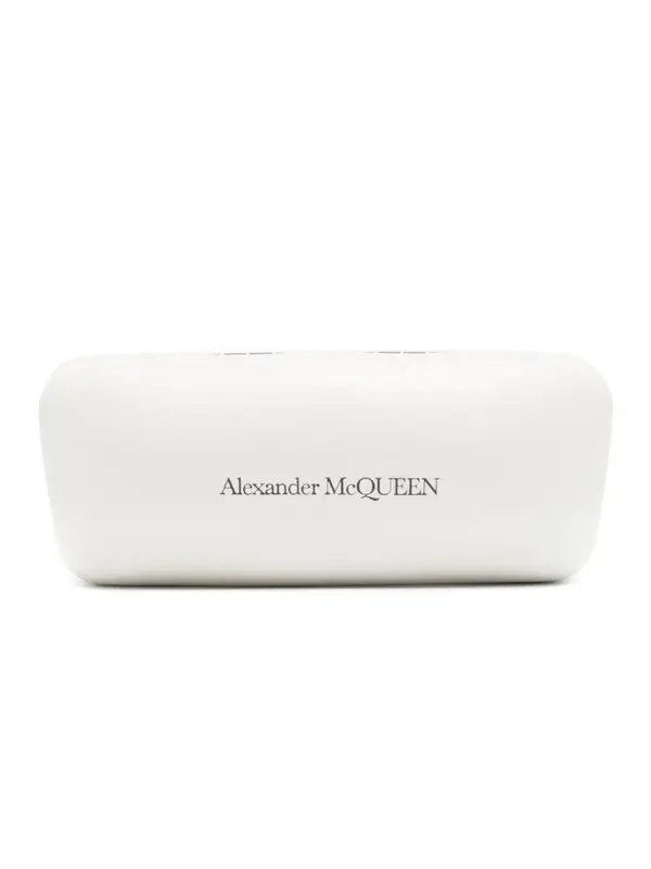 Alexander McQueen Logo-engraved Sunglasses - Black