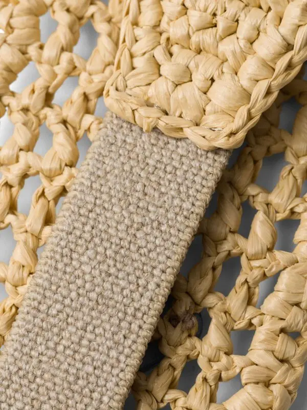 Prada Crochet Hairband - Neutrals