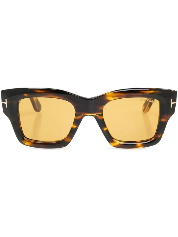 TOM FORD Square-frame Sunglasses - Brown