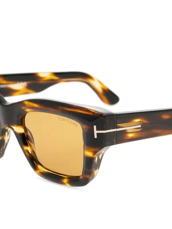 TOM FORD Square-frame Sunglasses - Brown