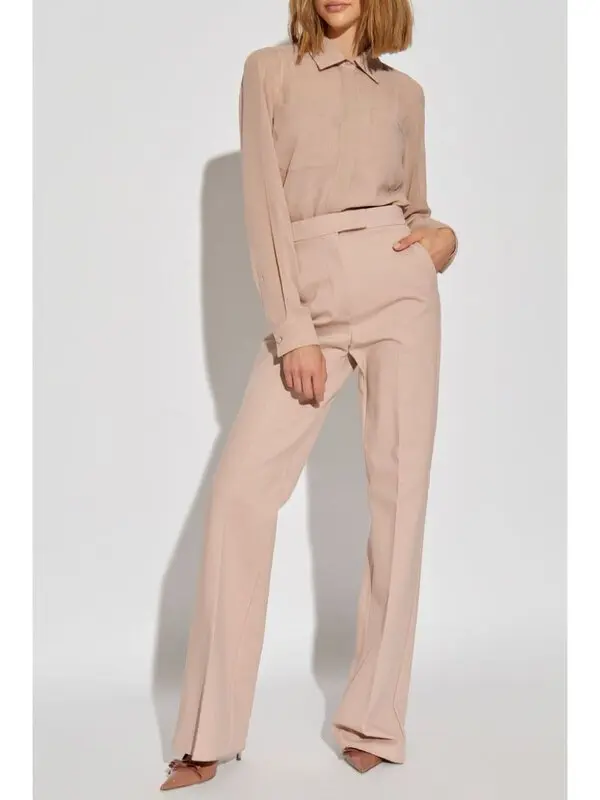 Max Mara Ercole Silk Shirt - Neutrals
