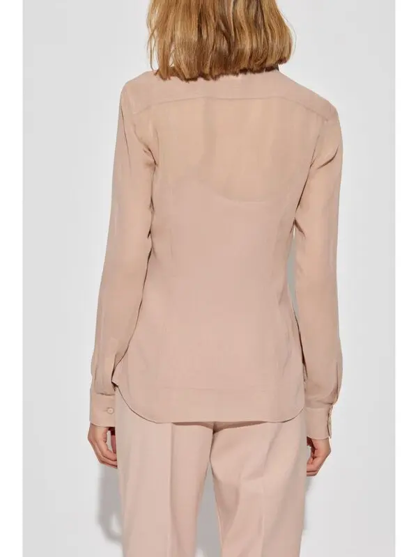 Max Mara Ercole Silk Shirt - Neutrals