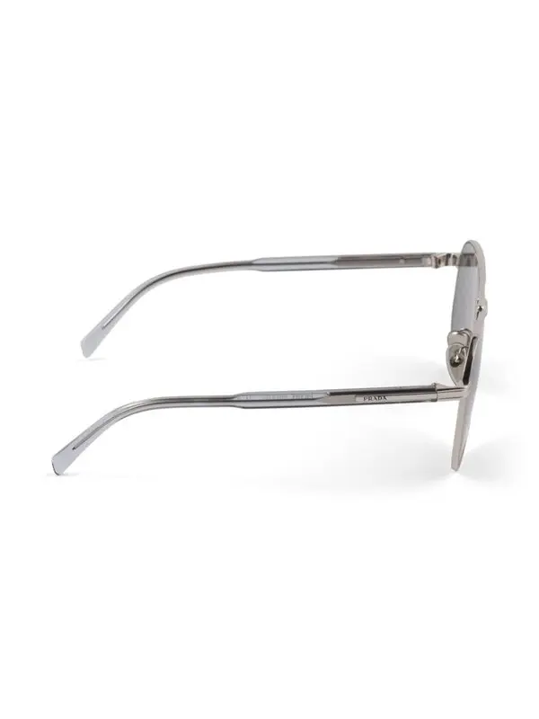 Prada Tone Double-bridge Pilot Sunglasses