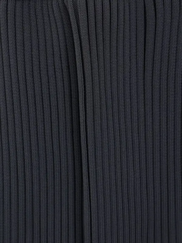 CFCL Ribbed Knit Trousers - Grey