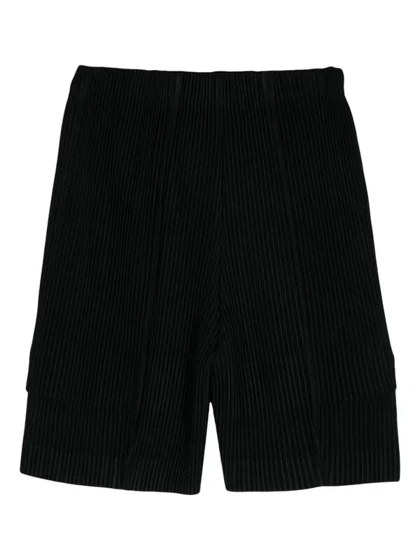 Issey Miyake Cargo Plissé-effect Shorts