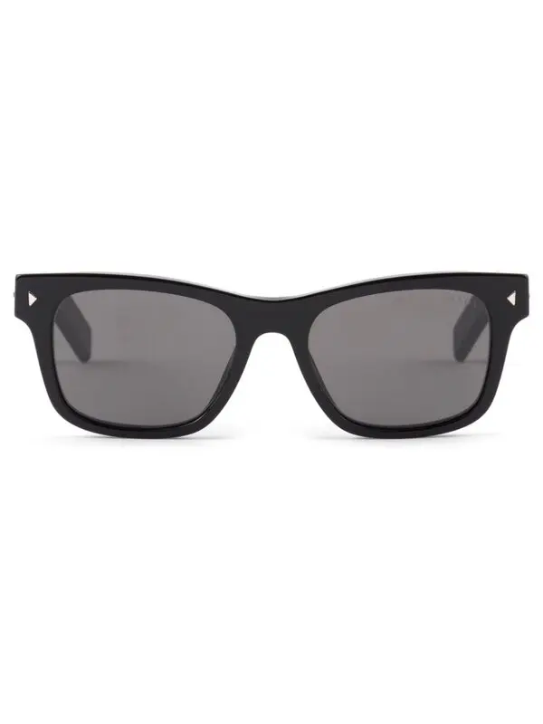 Prada Rectangle-frame Sunglasses - Black