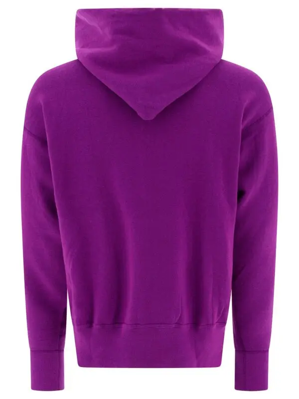 Human Made Tsuriami Logo-Print Hoodie In Purple - 10% Off