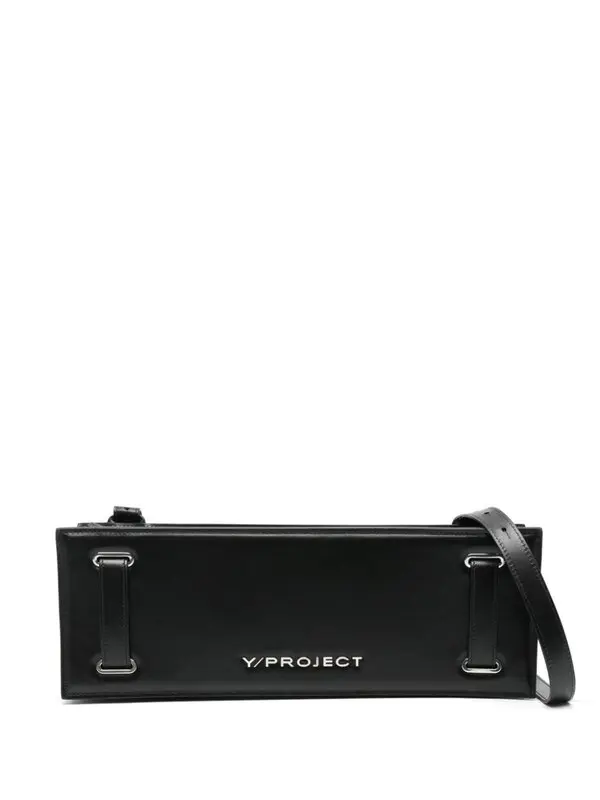 Y/project Accordion Shoulder Bag - Black