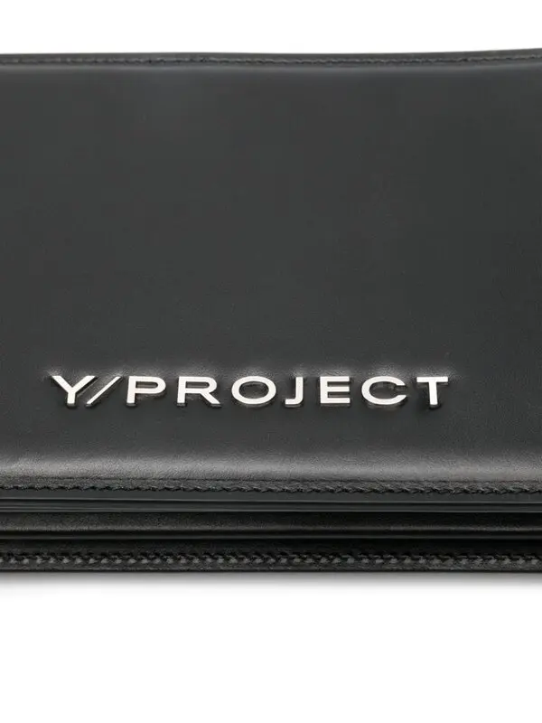 Y/project Accordion Shoulder Bag - Black