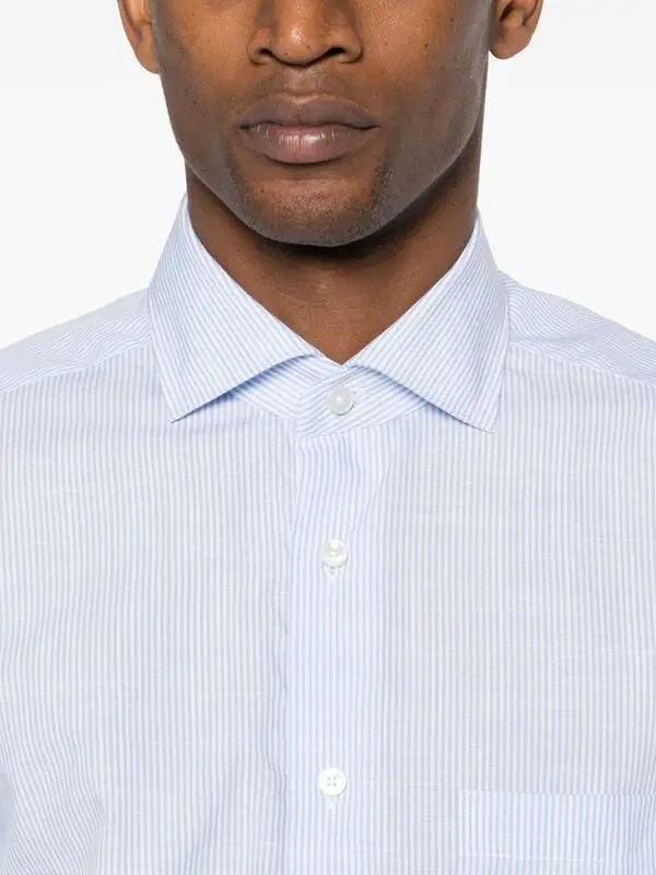 XACUS Striped Cotton Shirt
