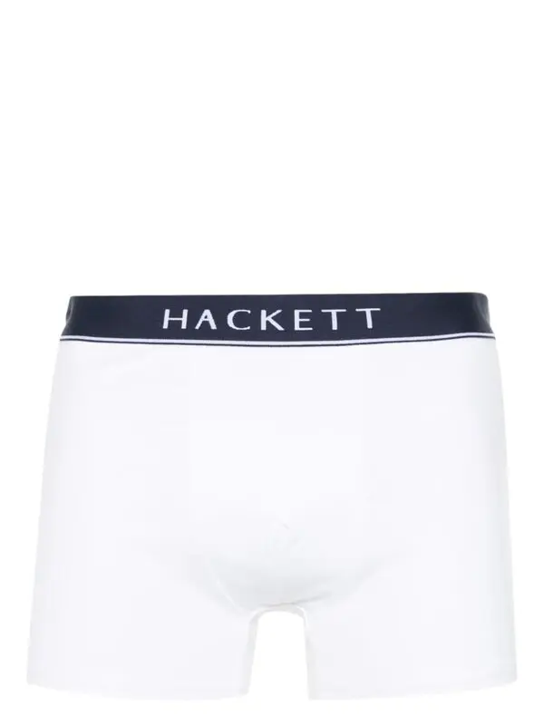 HACKETT LONDON Logo-waistband Cotton Briefs