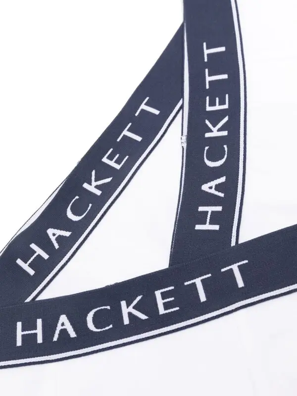 HACKETT LONDON Logo-waistband Cotton Briefs