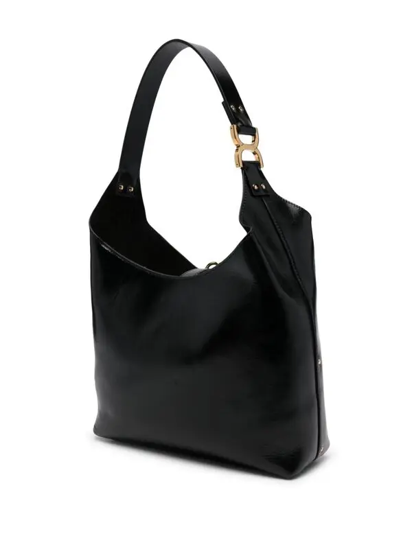 Chloé Marcie Leather Tote Bag - Black