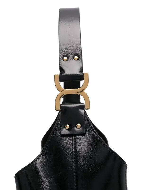 Chloé Marcie Leather Tote Bag - Black