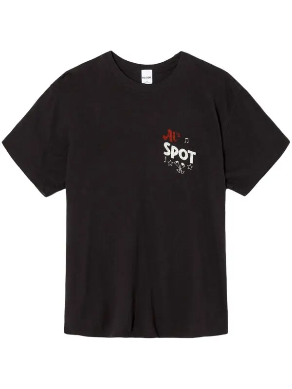 RE/DONE Cocktails For Two Graphic T-shirt