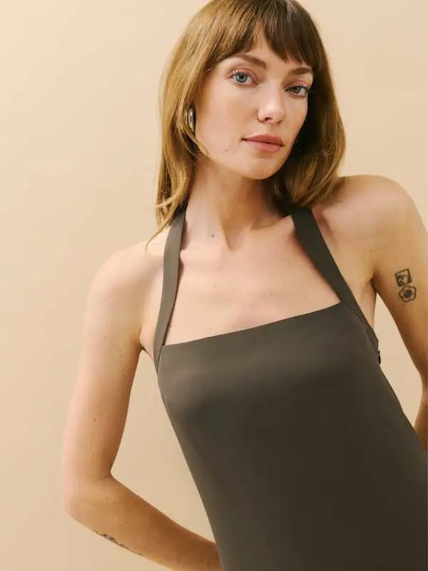 REFORMATION Tatum Silk Dress