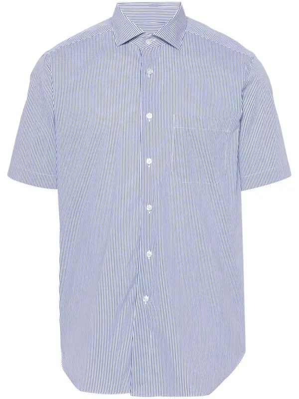 XACUS Short-sleeve Striped Shirt