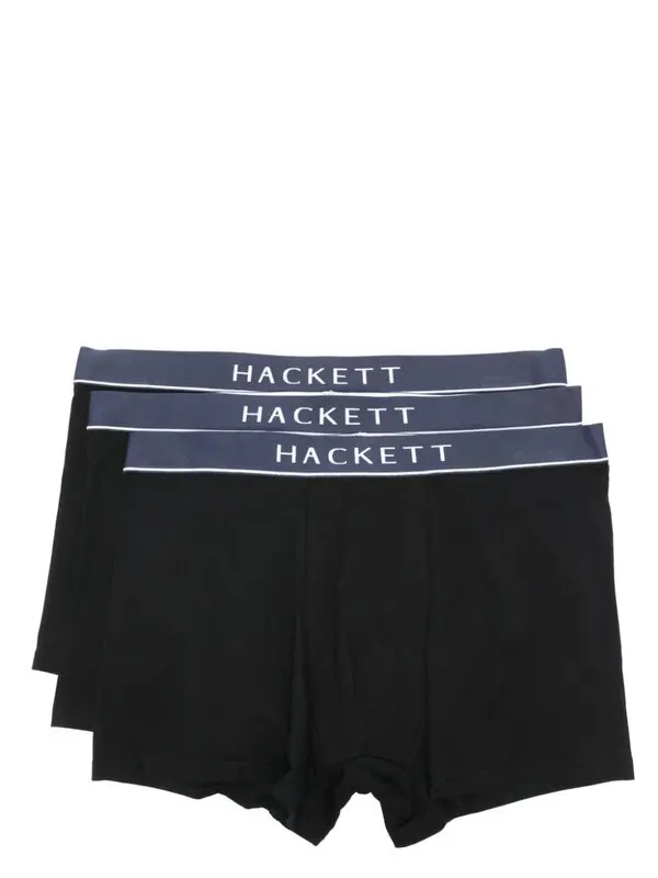 HACKETT LONDON Logo-waistband Cotton Briefs