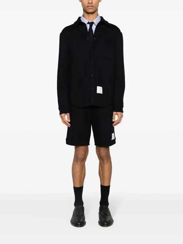 Thom Browne Herringbone Cotton Overshirt