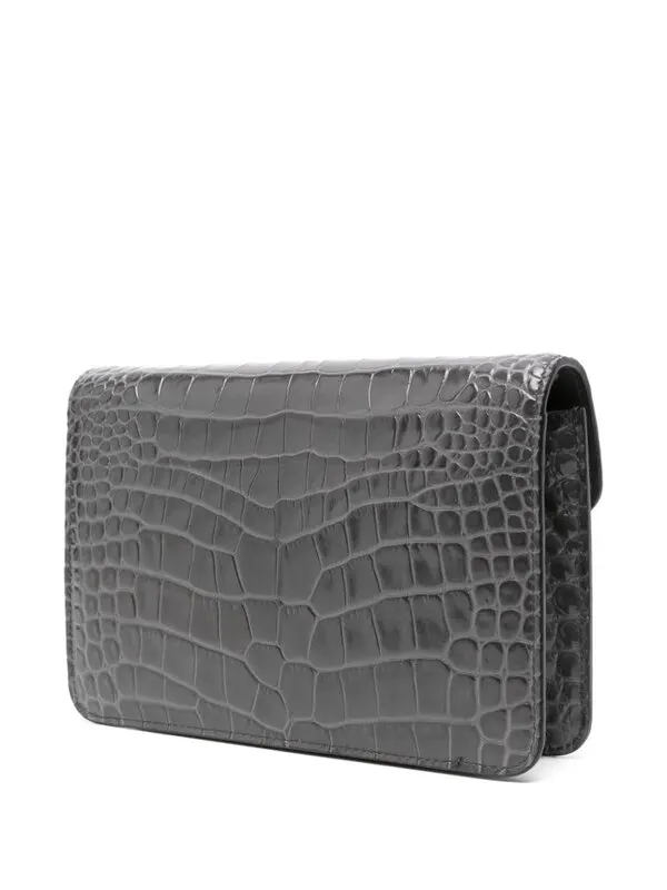 TOM FORD Small Whitney Shoulder Bag - Grey