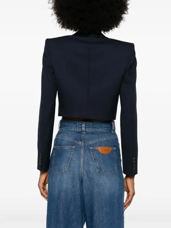 Chloé Single-breasted Cropped Blazer