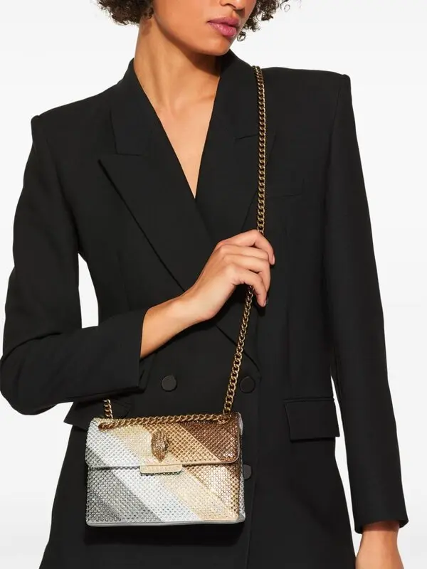 Kurt Geiger Kensington Embellished Shoulder Bag - Gold