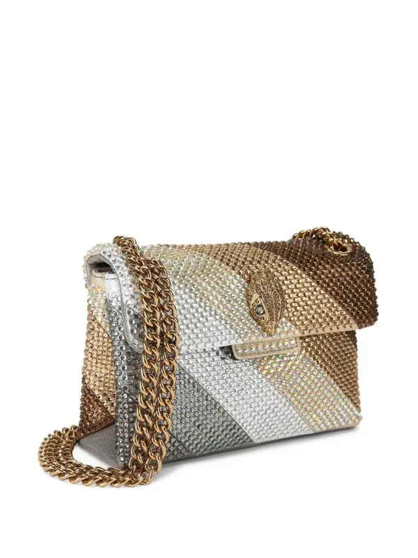 Kurt Geiger Kensington Embellished Shoulder Bag - Gold