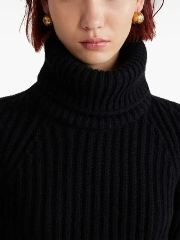 PATOU Ribbed Roll-neck Sweater