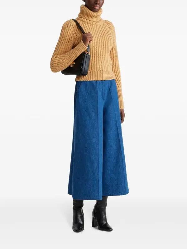 PATOU Ribbed Roll-neck Sweater