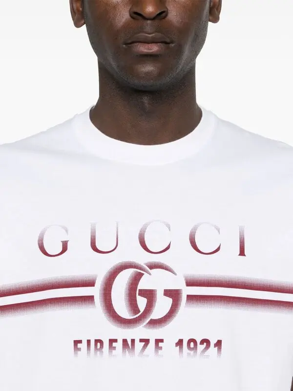 Gucci Double G Cotton T-Shirt - White | Editorialist
