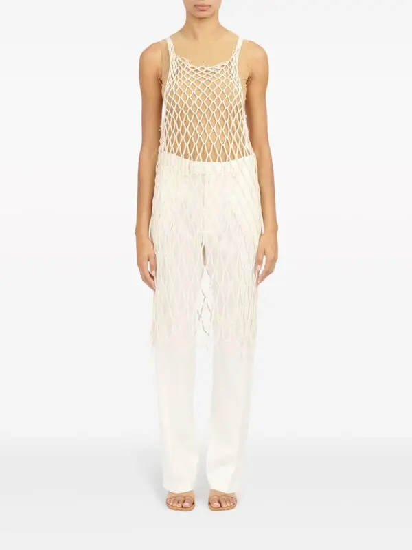 MAISON MARGIELA Open-knit Midi Dress