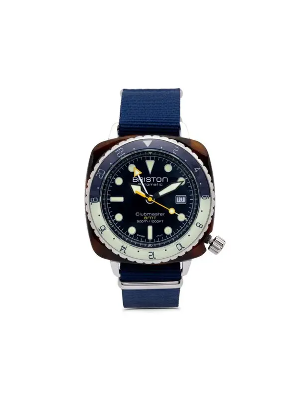BRISTON Clubmaster Diver Pro Gmt 44mm - Blue