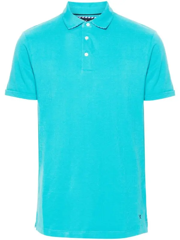 HACKETT Short-sleeve Cotton Polo Shirt