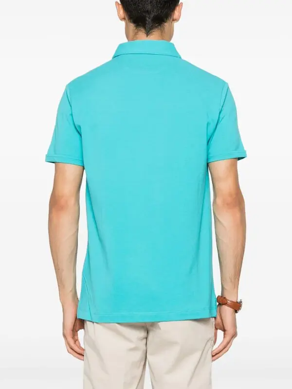 HACKETT Short-sleeve Cotton Polo Shirt