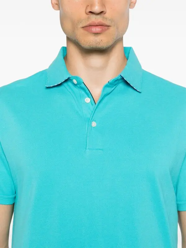 HACKETT Short-sleeve Cotton Polo Shirt