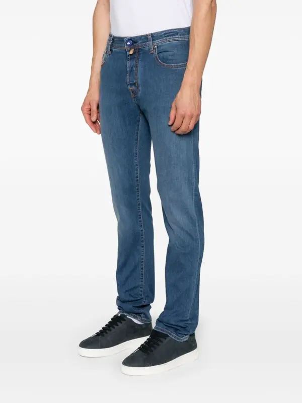 Jacob Cohen Logo-patch Jeans