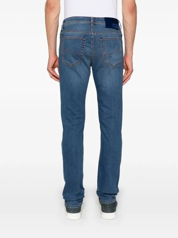Jacob Cohen Logo-patch Jeans