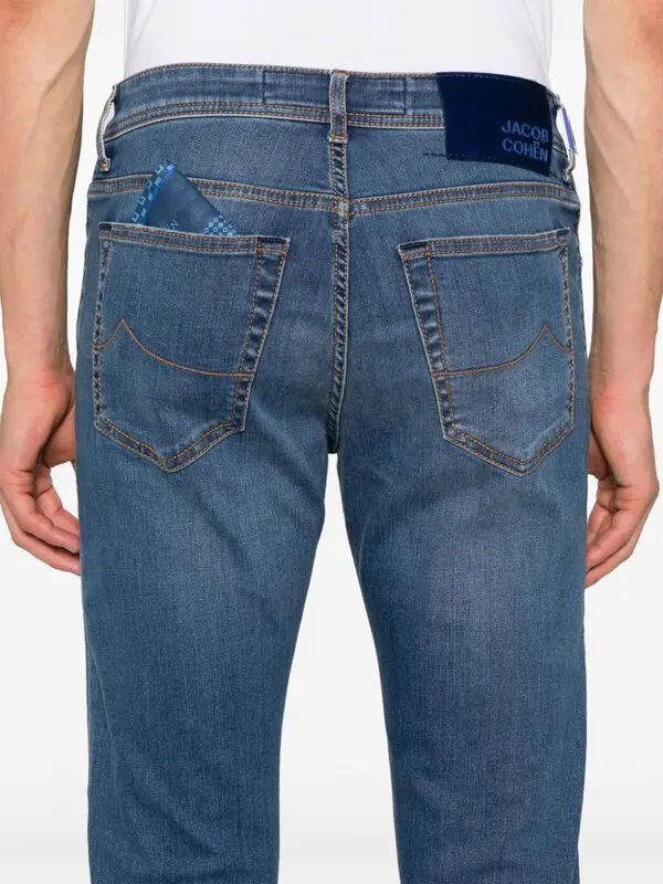 Jacob Cohen Logo-patch Jeans