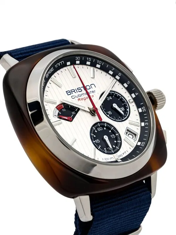 BRISTON Clubmaster Regatta 42mm Watch - White