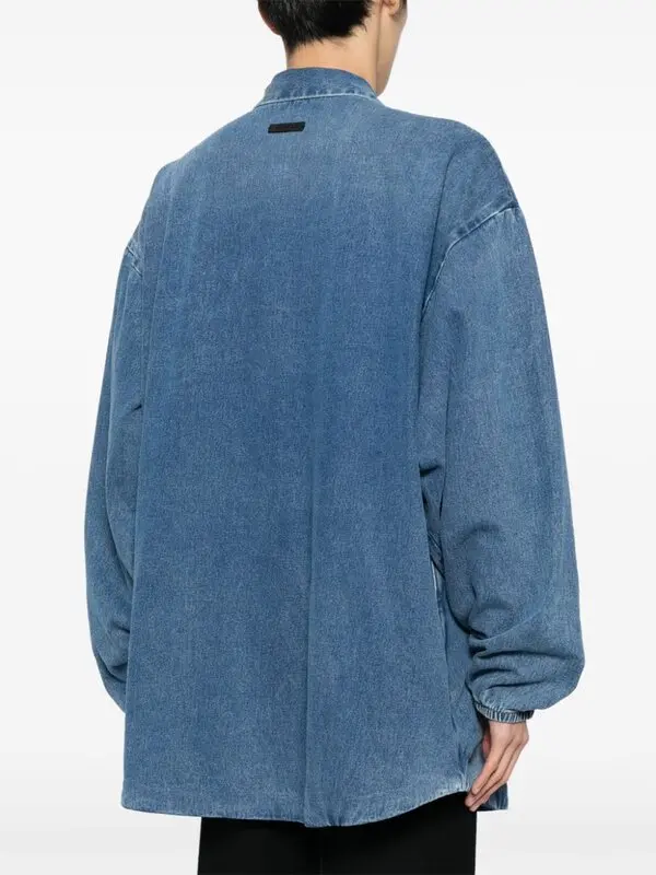 Fear Of God Zip-up Denim Shirt Jacket