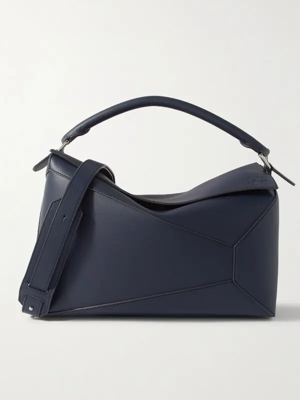Loewe Puzzle Edge Messenger Bag - Blue