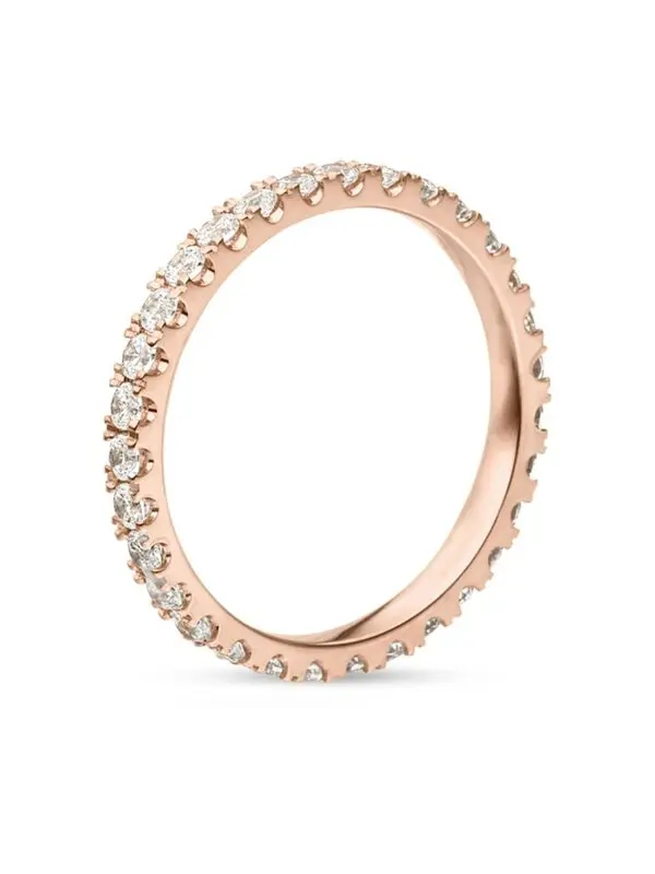 VEYNOU 18kt Rose Gold Diamond Ring - Pink