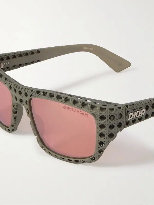 Dior Dior3d S1i Square Sunglasses - Neutrals