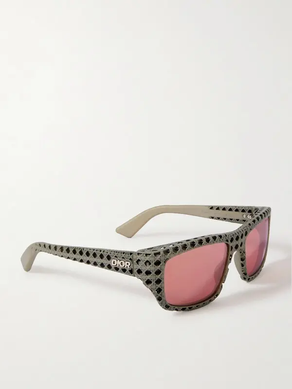 Dior Dior3d S1i Square Sunglasses - Neutrals