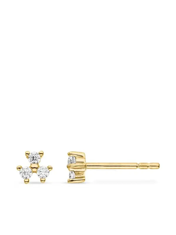 VEYNOU 14kt Yellow Diamond Stud Earrings