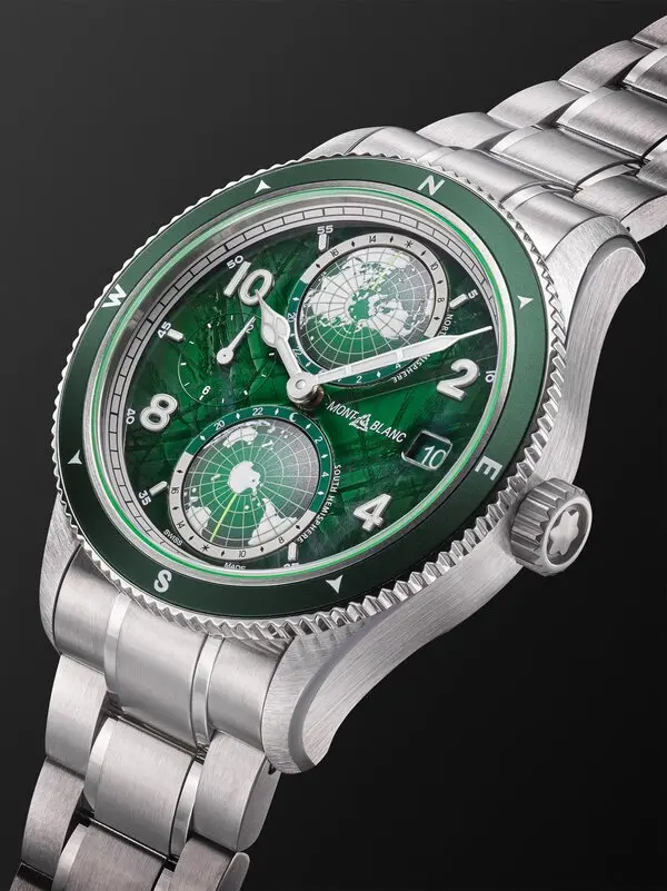 Montblanc 1858 Geosphere 0 Oxygen Automatic 42mm Titanium And Ceramic Watch